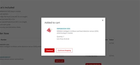 IWR ISK ODS Is IWR ISK ODS Rev C EVM Available To Order Online Sensors Forum Sensors