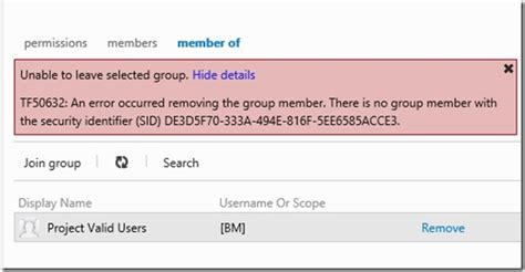 Tfs 2012 Update 1 Permissions Lost On Attaching A Collectionfix