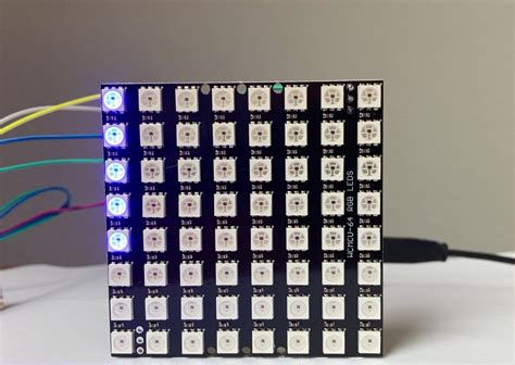 adafruit neopixel 8x8 led matrix with arduino individually 58 off xxx