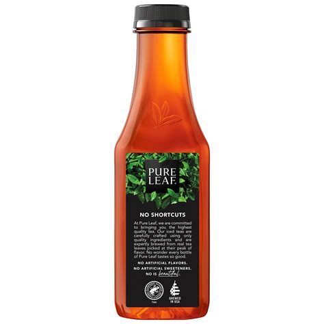 Lipton Pure Leaf Sweet Tea Iced Tea Bottled Tea Drink 185 Fl Oz