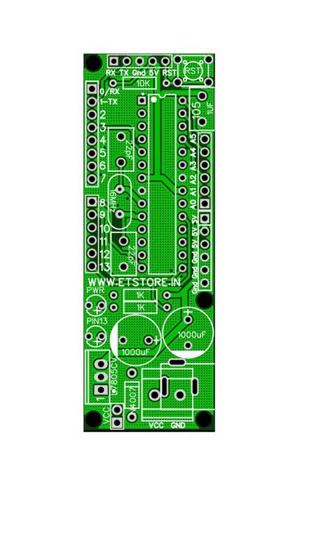 Atmega Or Atmega Breakout Board Pcb Only With V Input Support Rs At Piece