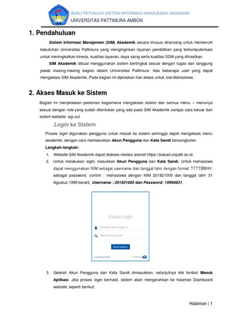 Panduan Siakad Mahasiswa Pdf