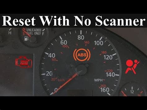 How To Reset ABS Light Without Scan Tool An Exclusive Guide