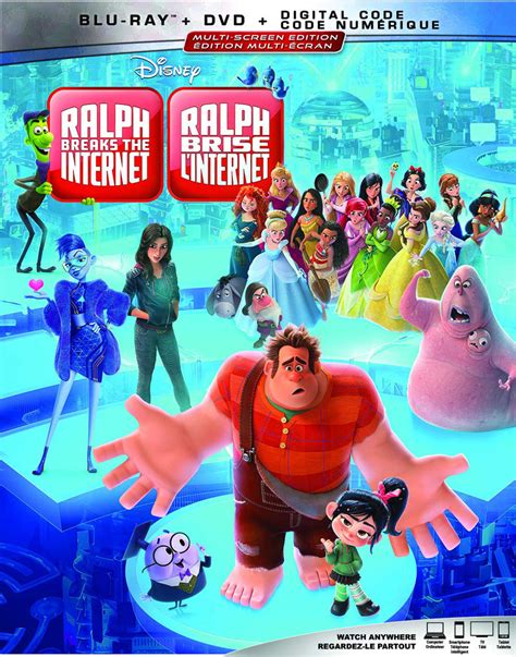 Ralph Breaks The Internet Has Sweet Message Blu Ray Review