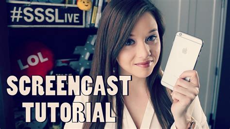 How To Screencast From Your Iphone Youtube