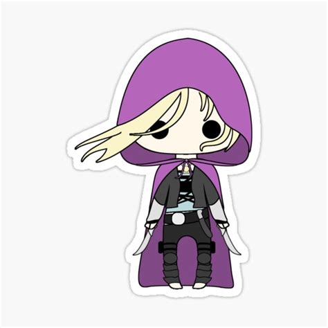 The Assassin S Blade Chibi Sticker For Sale By Kbhend9715 Redbubble