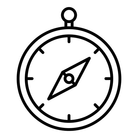 Army Compass Icon Style 8329160 Vector Art At Vecteezy