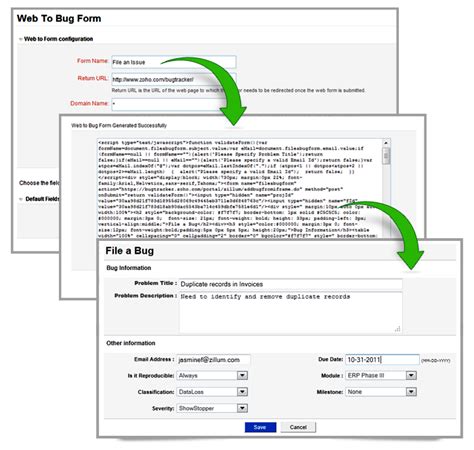 A Faster Way To File Bugs In Bugtracker Zoho Blog