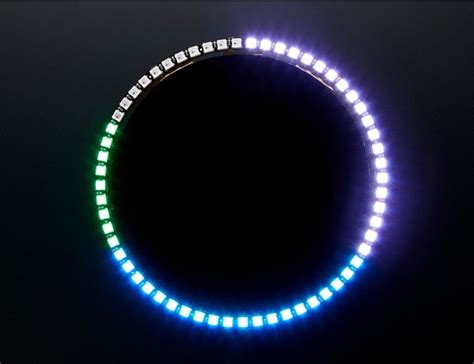 Overview Neopixel 60 Ring Wall Clock Adafruit Learning System