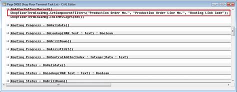 Interaction Between Role Center Parts In Microsoft Dynamics Nav 2013 R2
