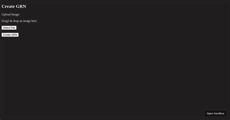 React File Upload Example Forked Codesandbox