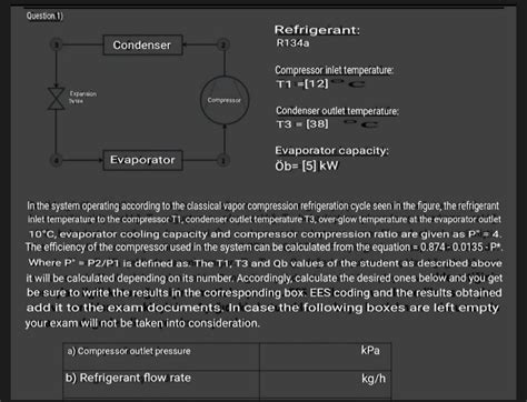 Solved Help Me Please Now Question1 Refrigera