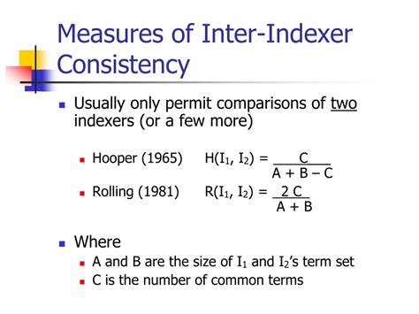 Ppt Indexing Consistency Across Multiple Indexerstaggers Powerpoint