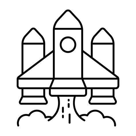 Conceptual Linear Design Icon Of Projectile 25838287 Vector Art At Vecteezy