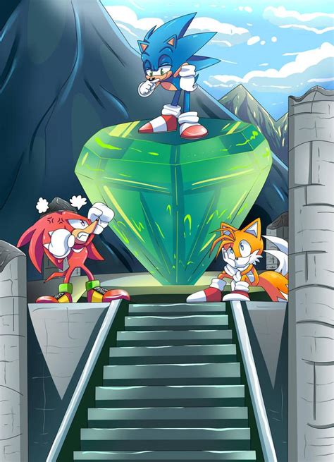 Sonic Tails And Knuckles Sonic The Hedgehog Hedgehog Art Classic Sonic