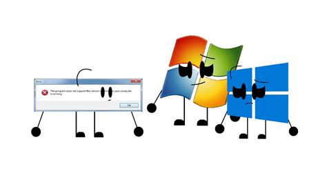 Windows 7 Error Meets Windows 7 And Windows 10 By Bangstanruless2022 On Deviantart