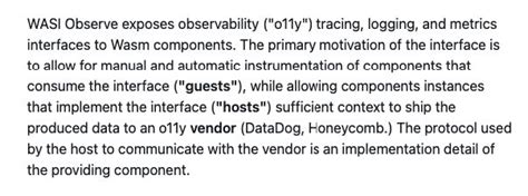 Dotan Horovits 🇮🇱🎗 On Linkedin Observability Webassembly Wasm