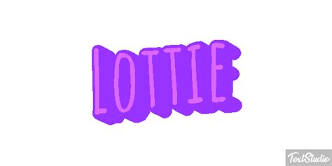 Lottie Name Animated Gif Logo Designs