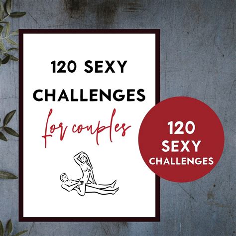 Valentine Sex Game 120 Sex Challenges Printable Kinky Game For Couples Valentine T