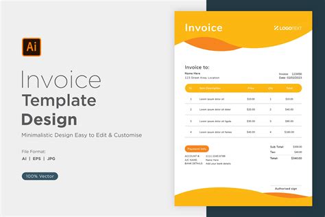 Modern Invoice Template Layout Design Graphic By Shahsoft · Creative