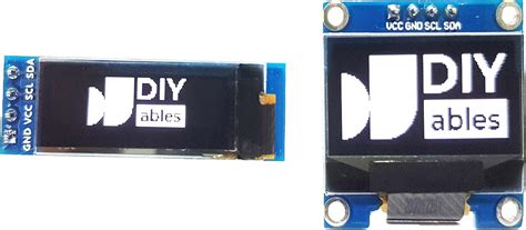Diyables 2pcs Oled Display I2c 128x64 128x32 For Arduino Esp32