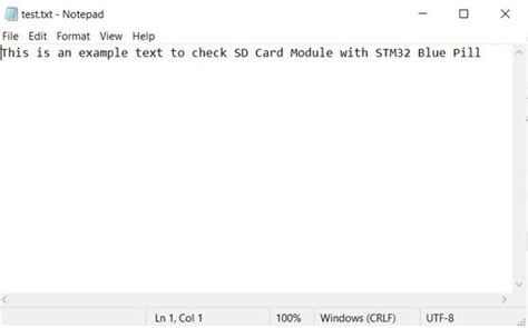 microsd card module with stm32 blue pill using stm32cubeide