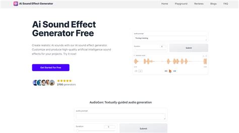 Ai Sound Effect Generator Ai Powered Sound Effects For Creative Projects Aitoolnet