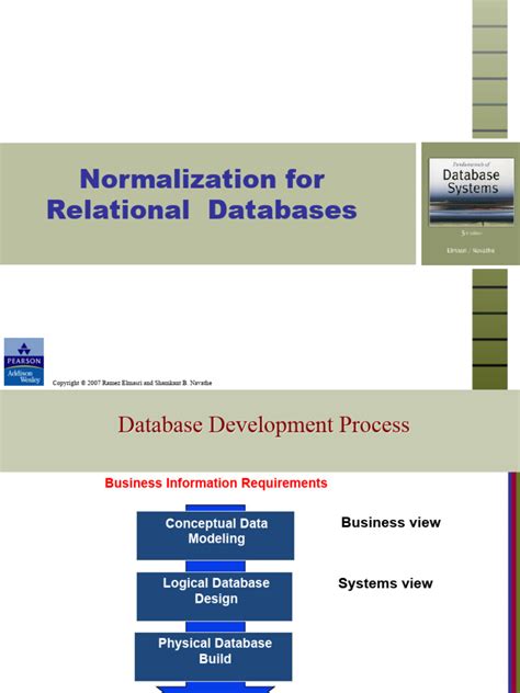Day 7 Normalization For Relational Databases Pdf Computing Data