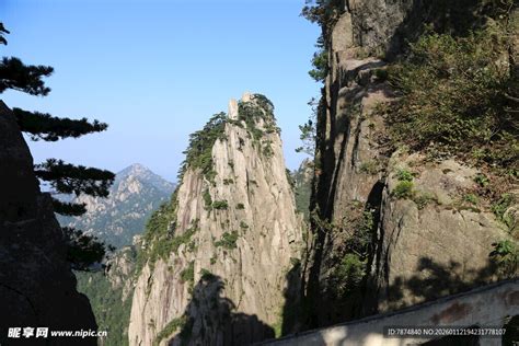 壮丽黄山奇峰景观摄影图 国内旅游 旅游摄影 摄影图库 昵图网
