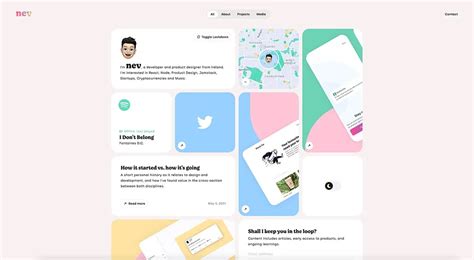Bento Grids бібліотека дизайн сіток