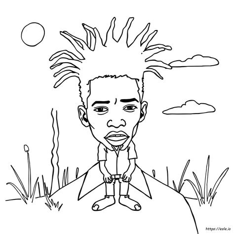 Desenhos Para Colorir Do Jean Michel Basquiat Art