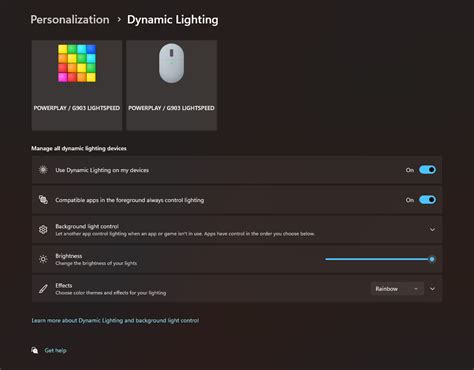 Dynamic Lighting Priority Signalrgb