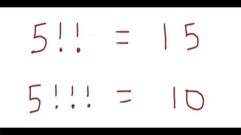 Understand How To Solve Double And Triple Factorial Problems In 3 Minutes YouTube