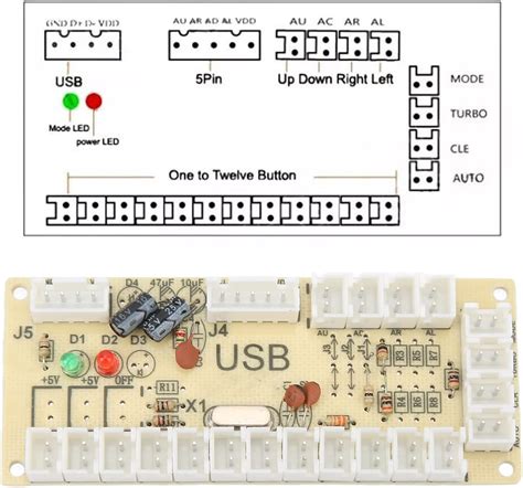 Buy Vgeby Arcade Joysticks Kit Diy Usb Controller Computer Rocker Oval Ball Joysticks With