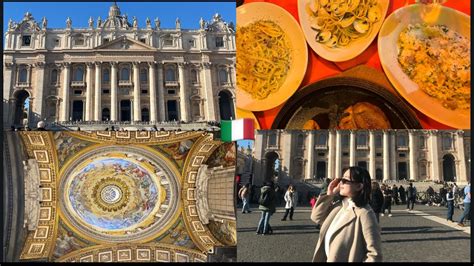 🇮🇹ep03 • 이탈리아 로마 브이로그 마지막 • 바티칸 성 베드로 대성전 • 콜로세움 • 이탈리아 로마 맛집 • Rome