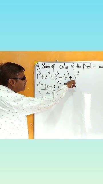 Sum Of Cubes Of N Natural Number Youtubeshorts Maths Ssc Ssccgl