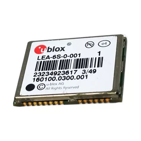 Módulo Gps Gnss Lea 6s 0 001 U Blox Original Parcelamento Sem Juros