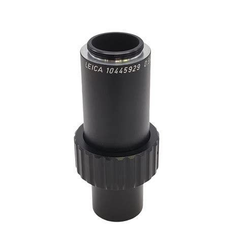 Leica Microscope Camera Adapter 0 5x 10445929 C Mount Microscope Marketplace
