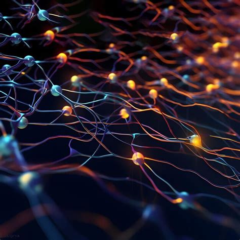 Premium Photo Big Data Concept Abstract Neural Network Background