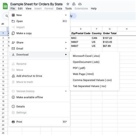 How To Export Shopify Orders By State And Date MESA