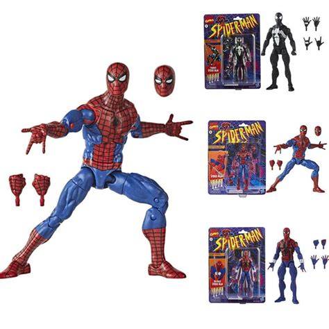 Classic Venom Spider Man Action Figure Marvel Legends Retro Series