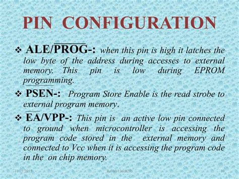 8051 Microcontroller Ppt Pptx