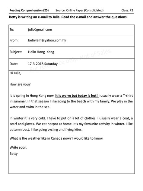 25 32 P2 Reading Comprehension Pdf