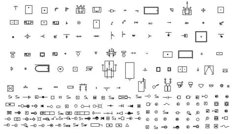 Electrical Drawing Symbols Cad Blocks In Autocad Dwg File Cadbull