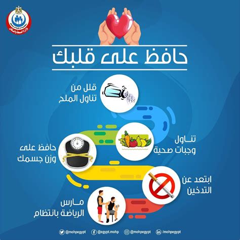 الصحة توجه 5 نصائح للحفاظ على القلب انفوجراف اليوم السابع