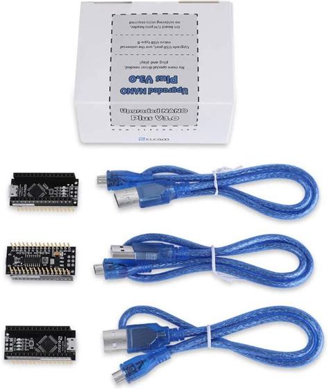 Elegoo Upgraded Nano V3 0 Plus Compatible With Arduino Projects Nano Board Ht42b534 1 Atmega