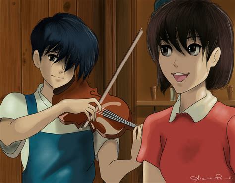 Shizuku And Seiji Whisper Of The Heart By Alessiaundomiel On Deviantart