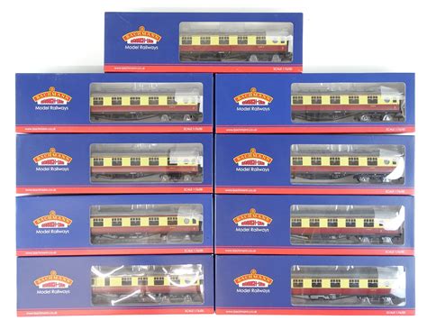 Lot 339 A Group Of Bachmann Ex Lms Porthole Coaches