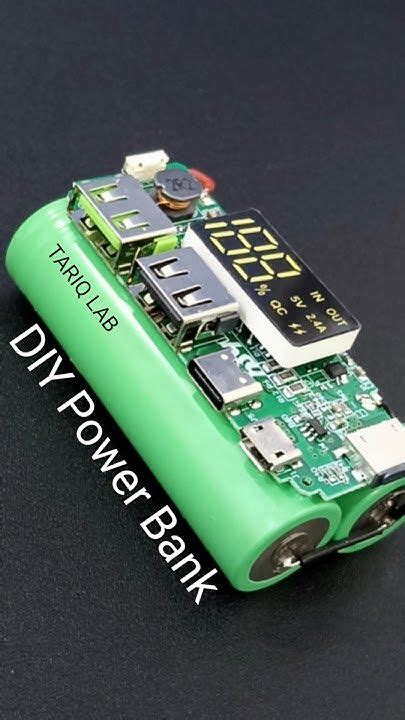 Homemade Power Bank Powerbank Electronics Projects For Beginners