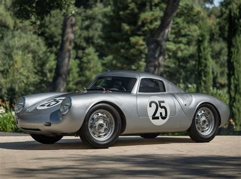 The Porsche 550a Class Winning Car Of The 1956 Le Mans Motor Race